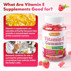 Vitamin E gummies for daily nutrition
