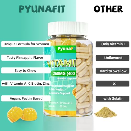 Vitamin E gummies for daily wellness