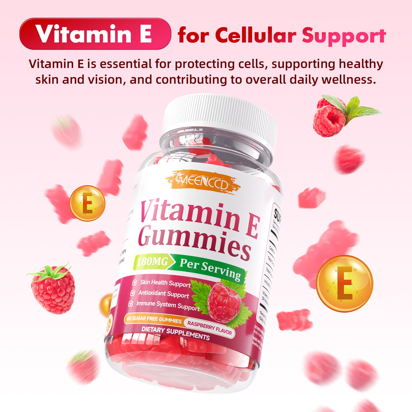 Vitamin E Gummies for immune system boost