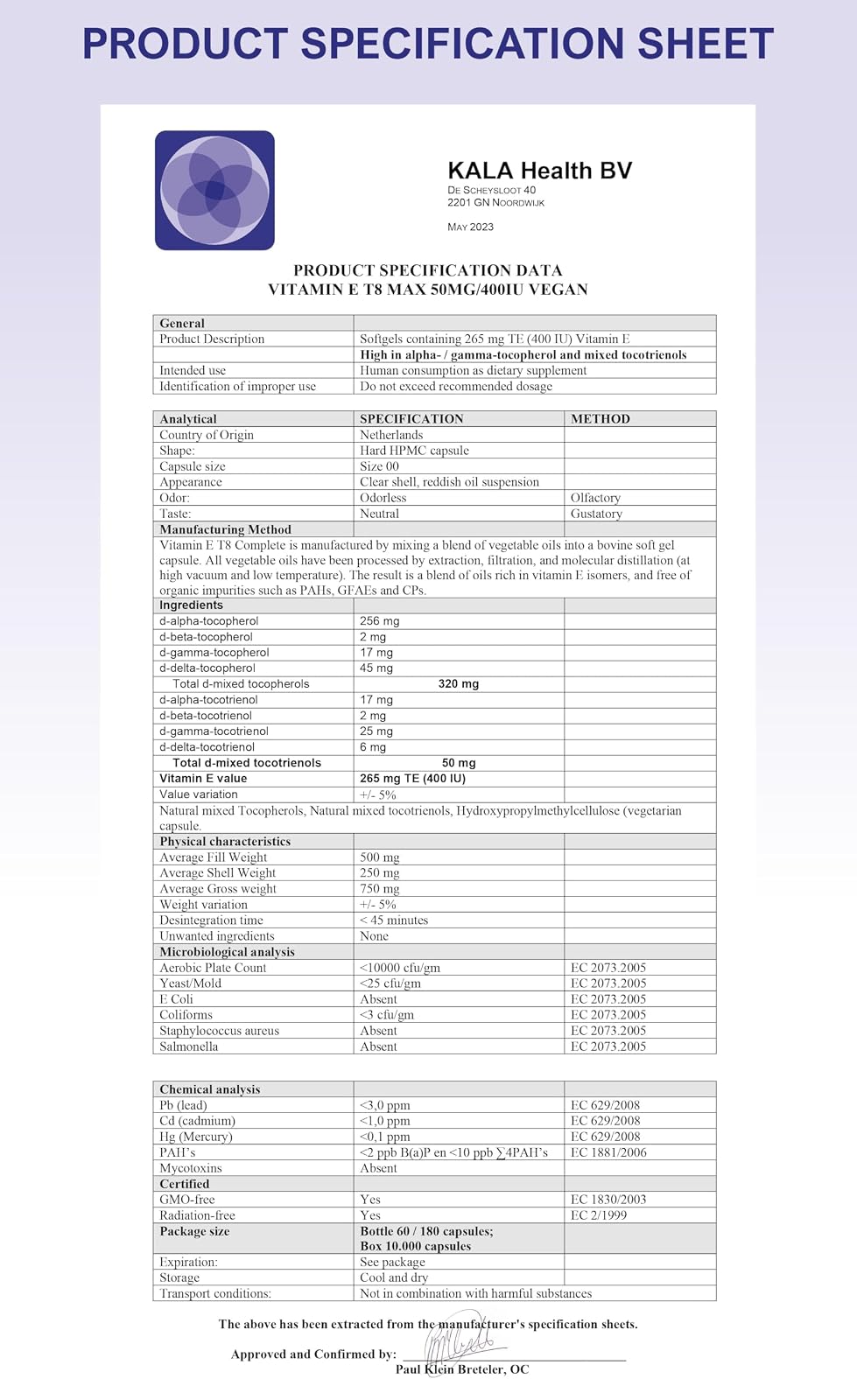 Vitamin E immune system booster