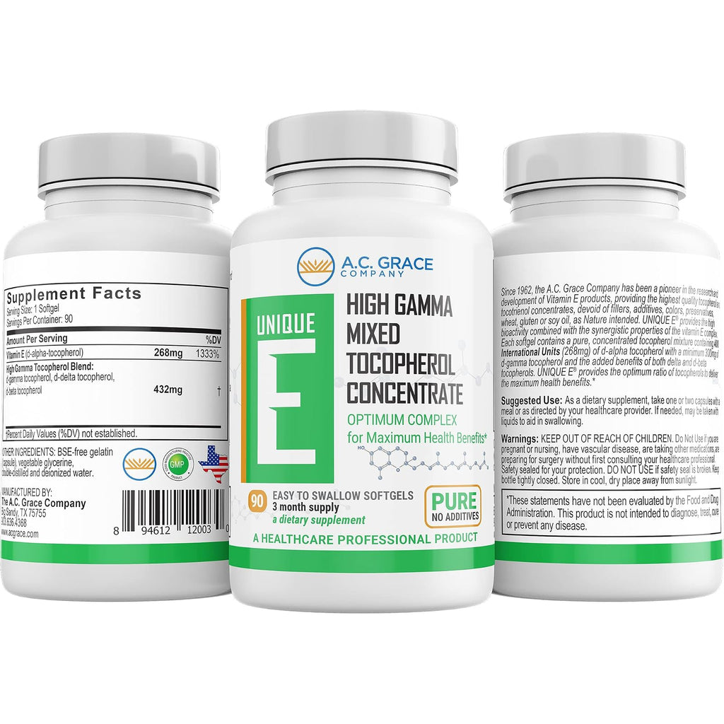 Vitamin E mixed tocopherols benefits