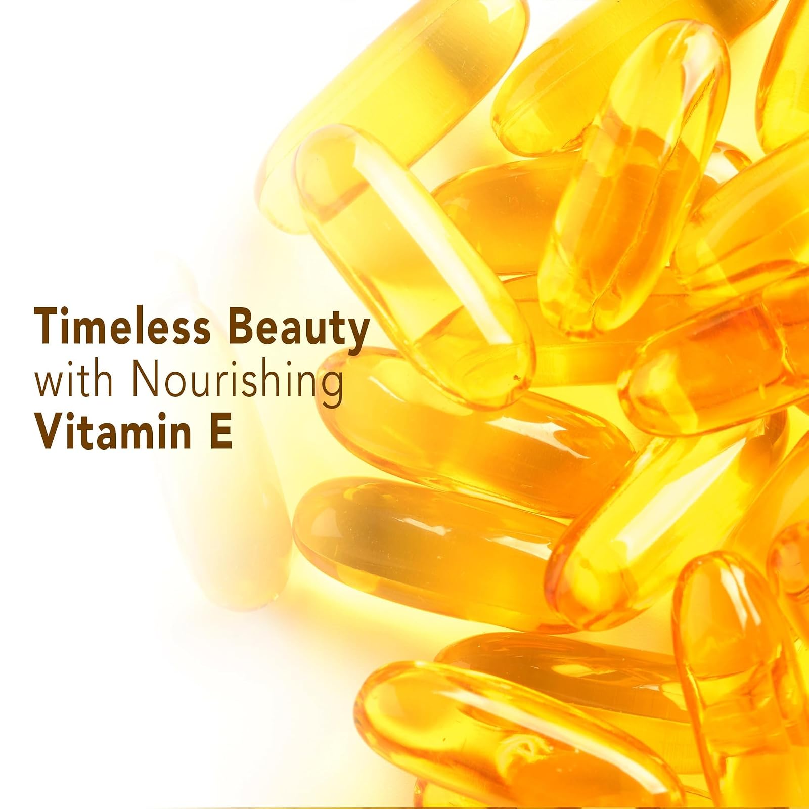 Vitamin E oil for anti-aging