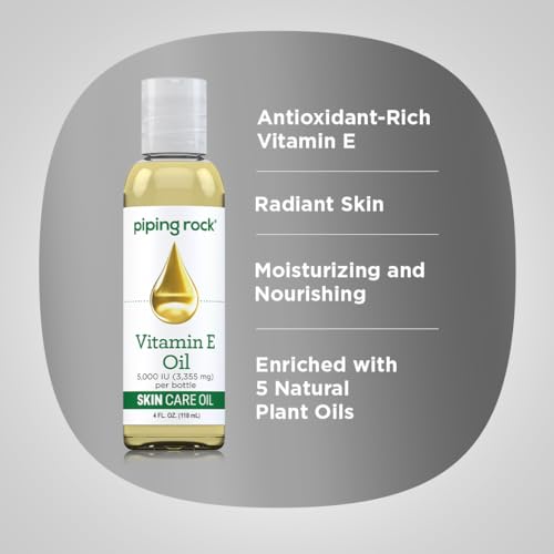 Vitamin E oil for healthy hair