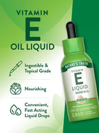 Vitamin E oil for healthy hair
