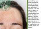 Vitamin E oil for moisturizing dry skin
