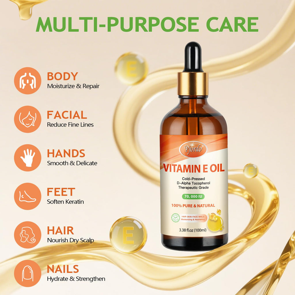 vitamin E oil for skin