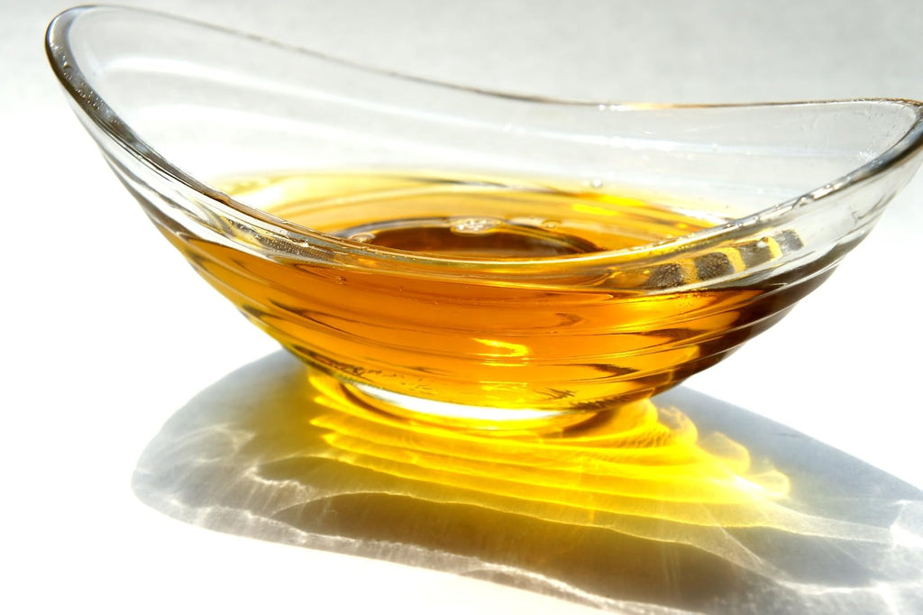 vitamin e oil with glass dropper