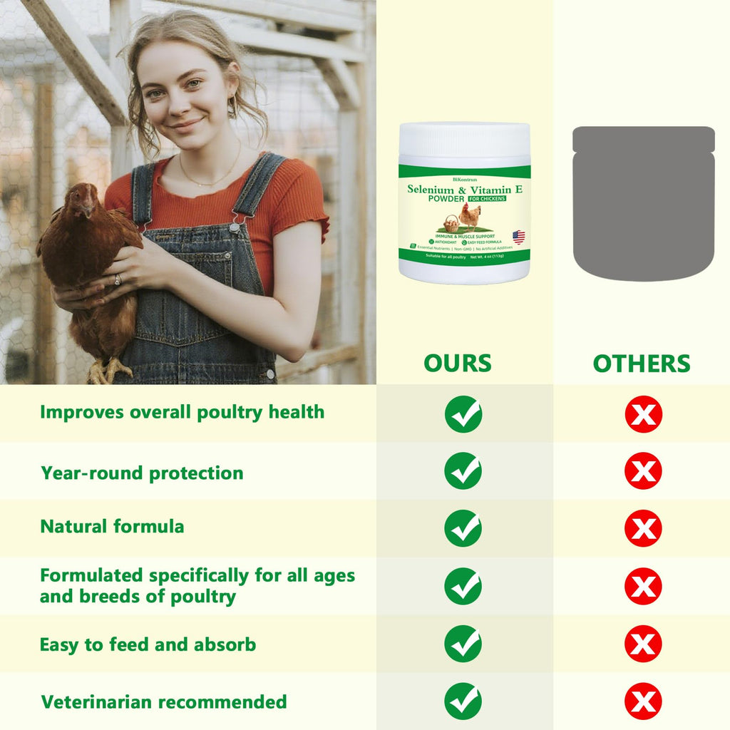 vitamin e powder for better egg production