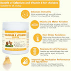 Vitamin E powder for healthy chickens