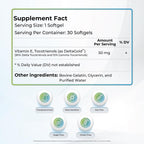 vitamin e softgels for healthy skin