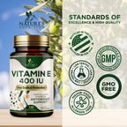 Vitamin E softgels for heart health