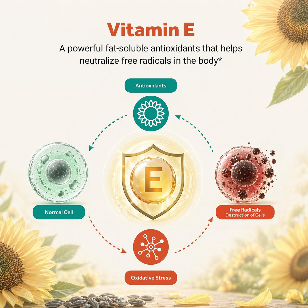 vitamin e softgels for heart wellness