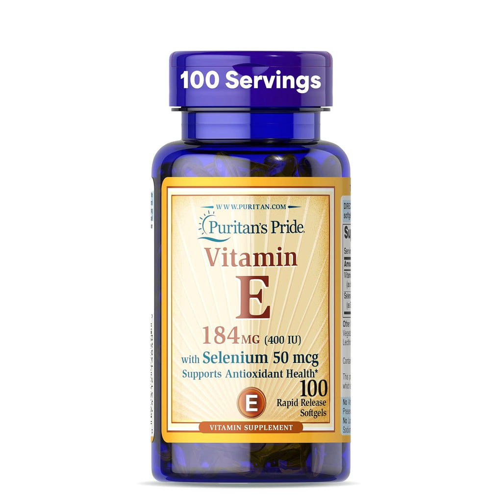 Vitamin E softgels for immunity