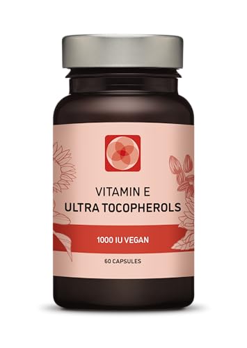 Vitamin E softgels for skin health