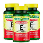 Vitamin E softgels for skin health