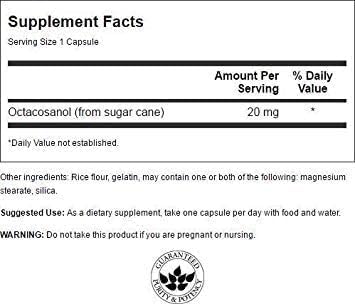 Vitamin E supplement for energy