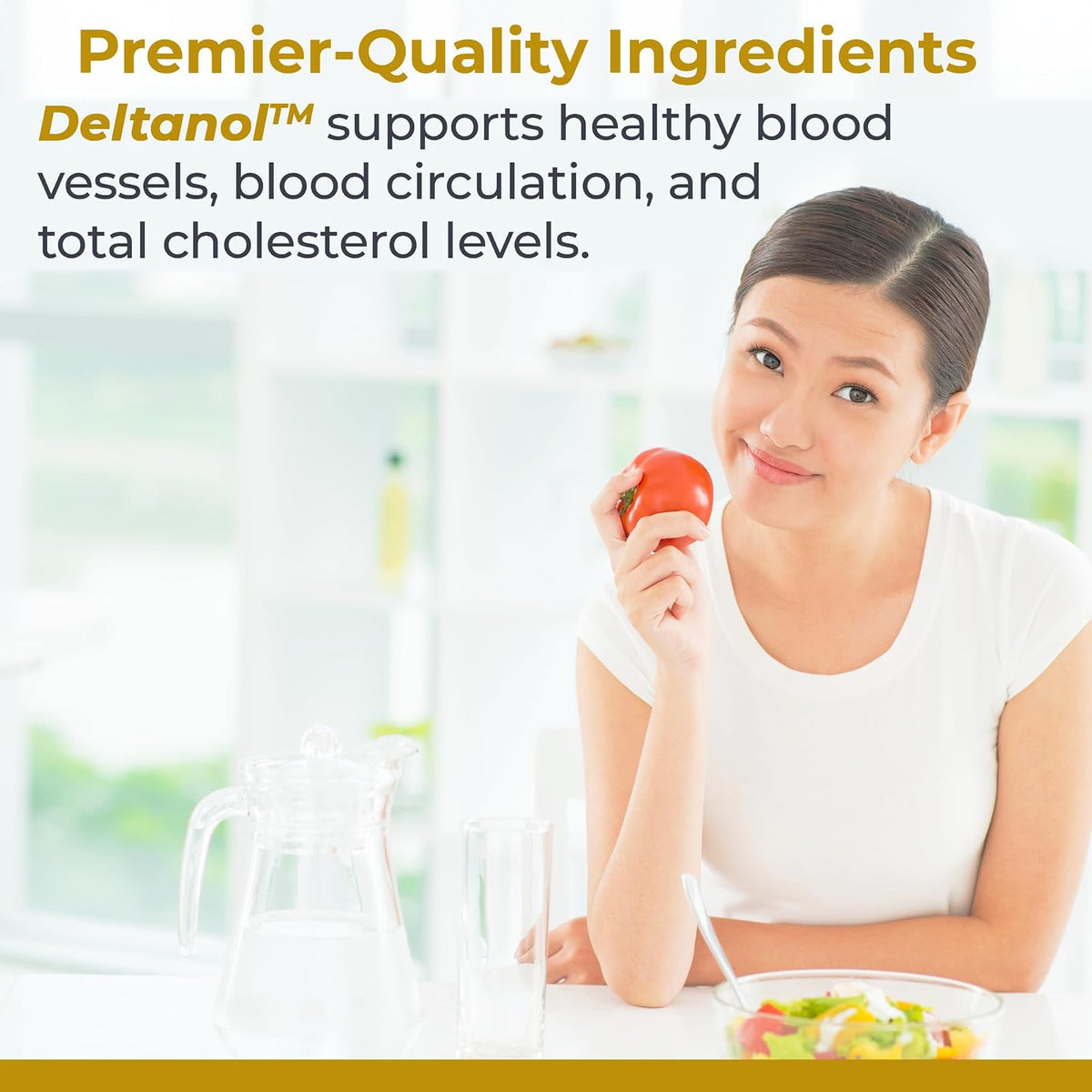 Vitamin E supplement for skin health