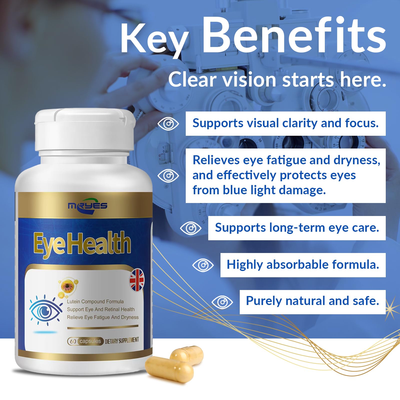 Vitamin E supplement with Zeaxanthin