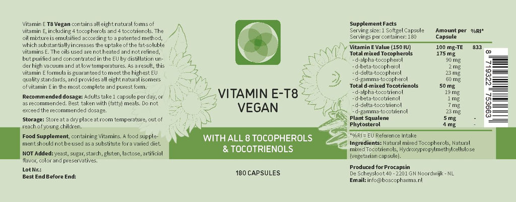 vitamin e with tocopherols benefits