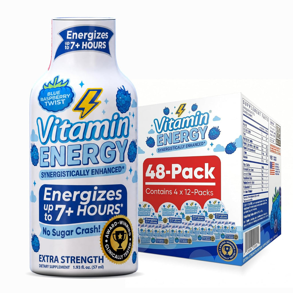 Vitamin Energy Blue Raspberry shots