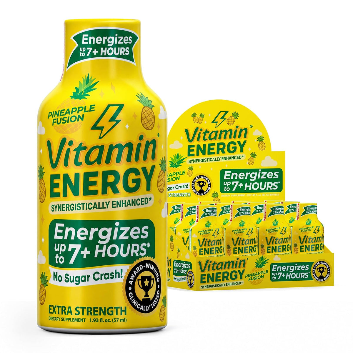 Vitamin Energy Pineapple Fusion shots