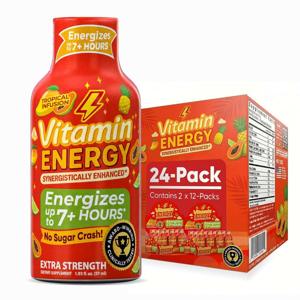 Vitamin Energy Tropical Infusion shots