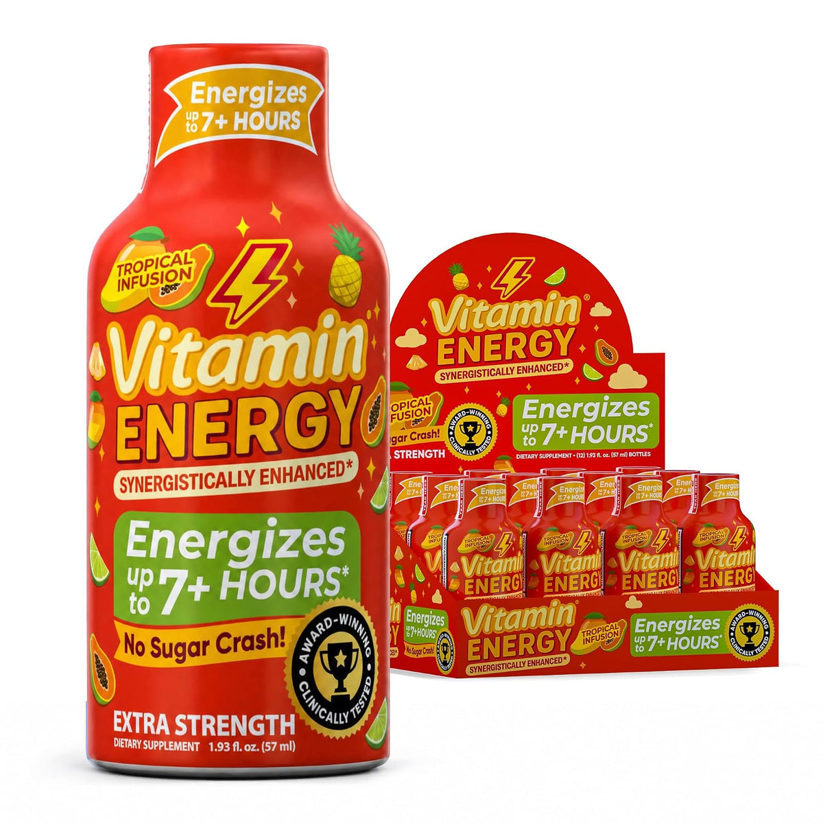 Vitamin Energy Tropical Infusion shots