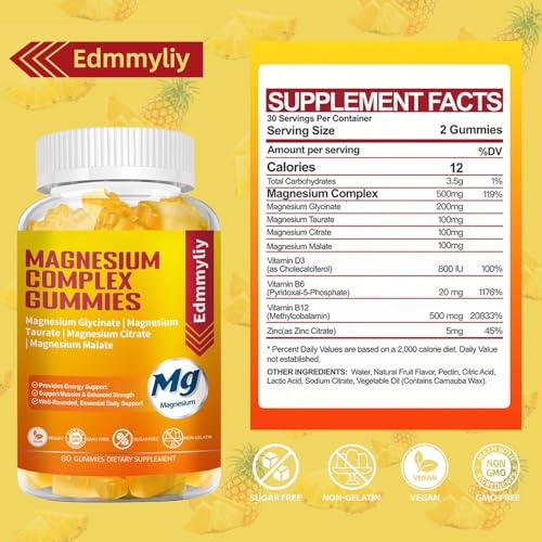 vitamin enriched magnesium glycinate formula