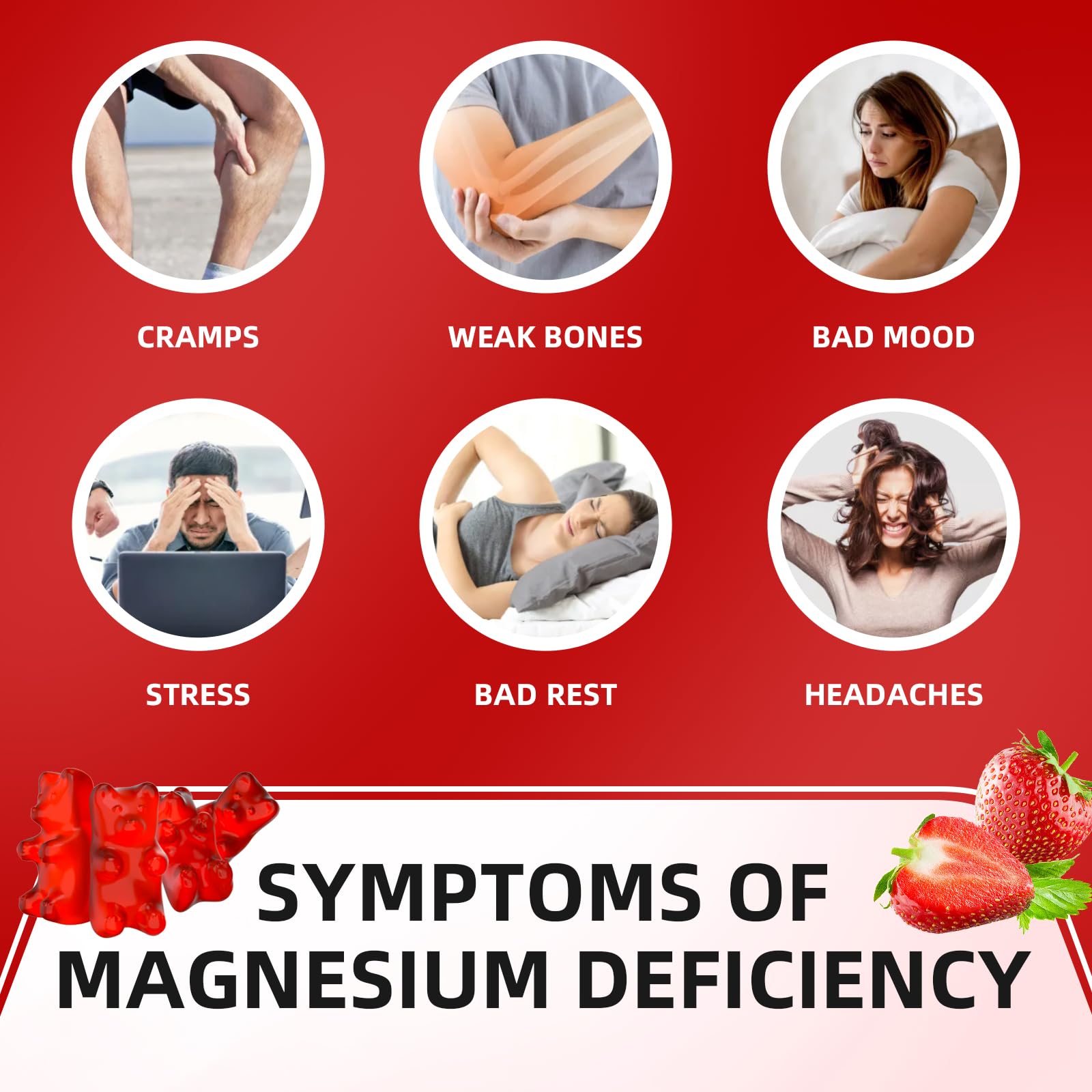 vitamin-enriched magnesium gummies