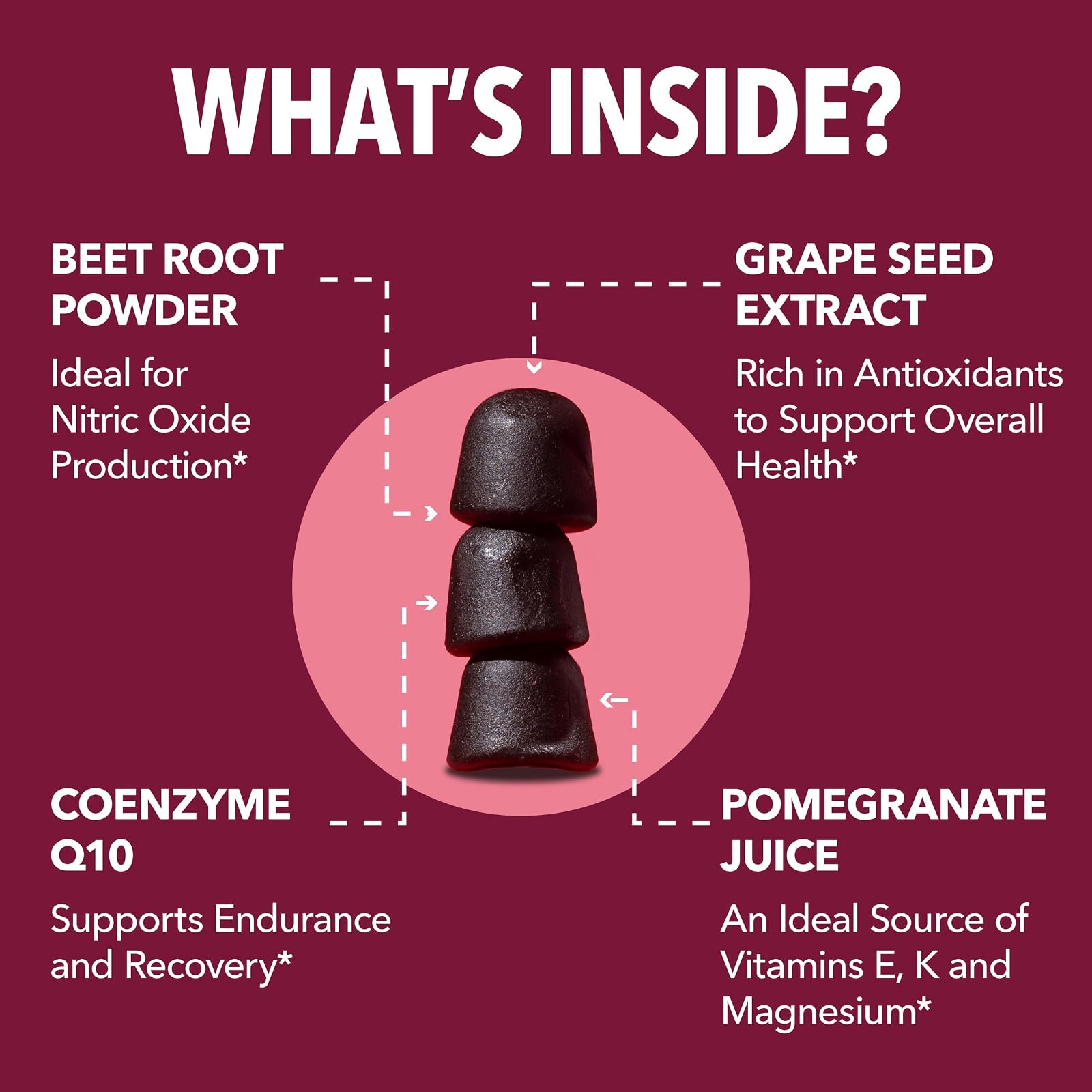 vitamin essentials beet root gummies