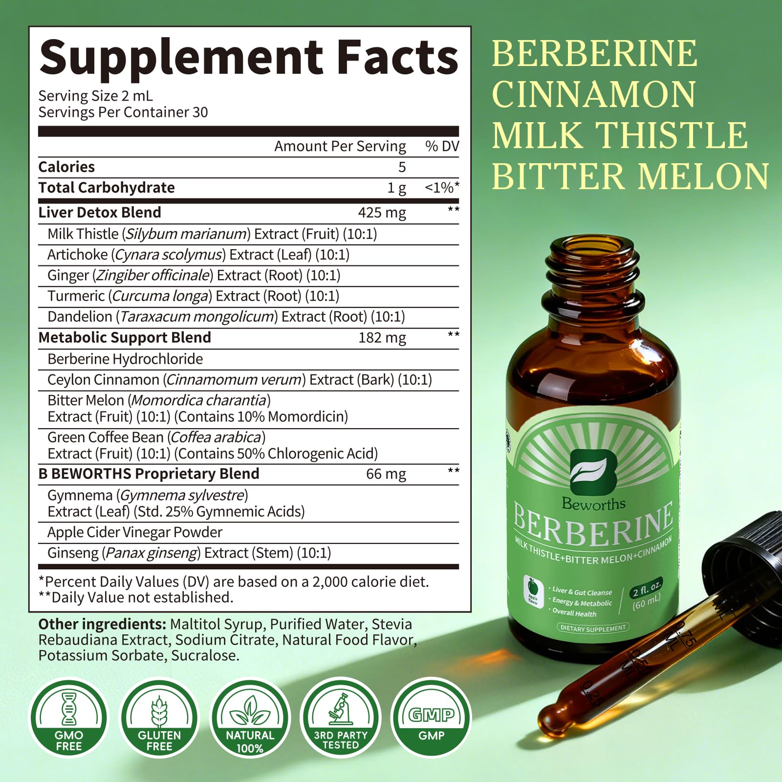 vitamin essentials berberine drops