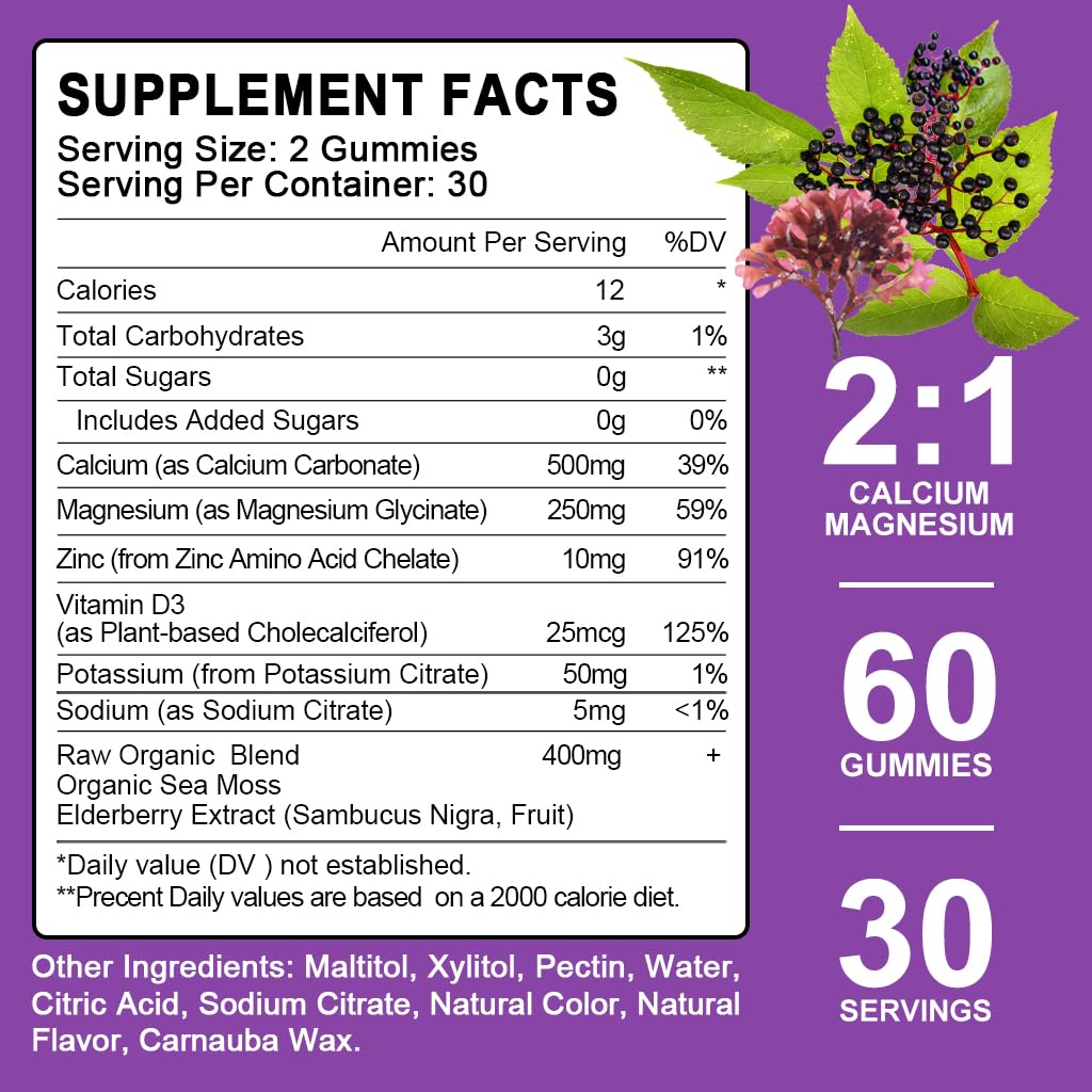 vitamin essentials calcium gummies for strong bones