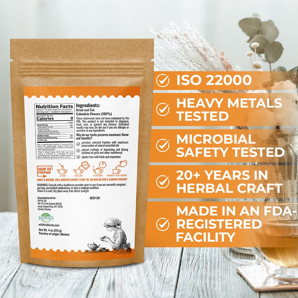vitamin essentials calendula tea