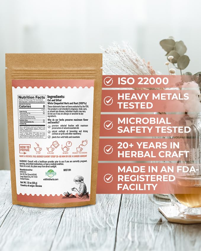 vitamin essentials cinquefoil root benefits