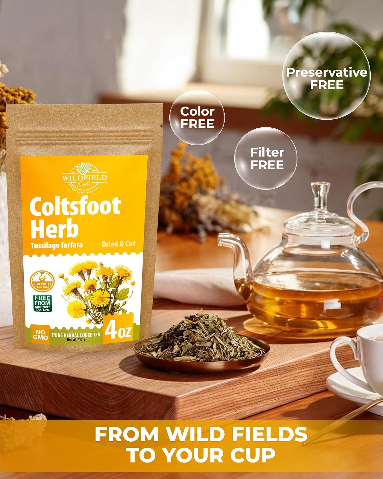 vitamin essentials coltsfoot tea