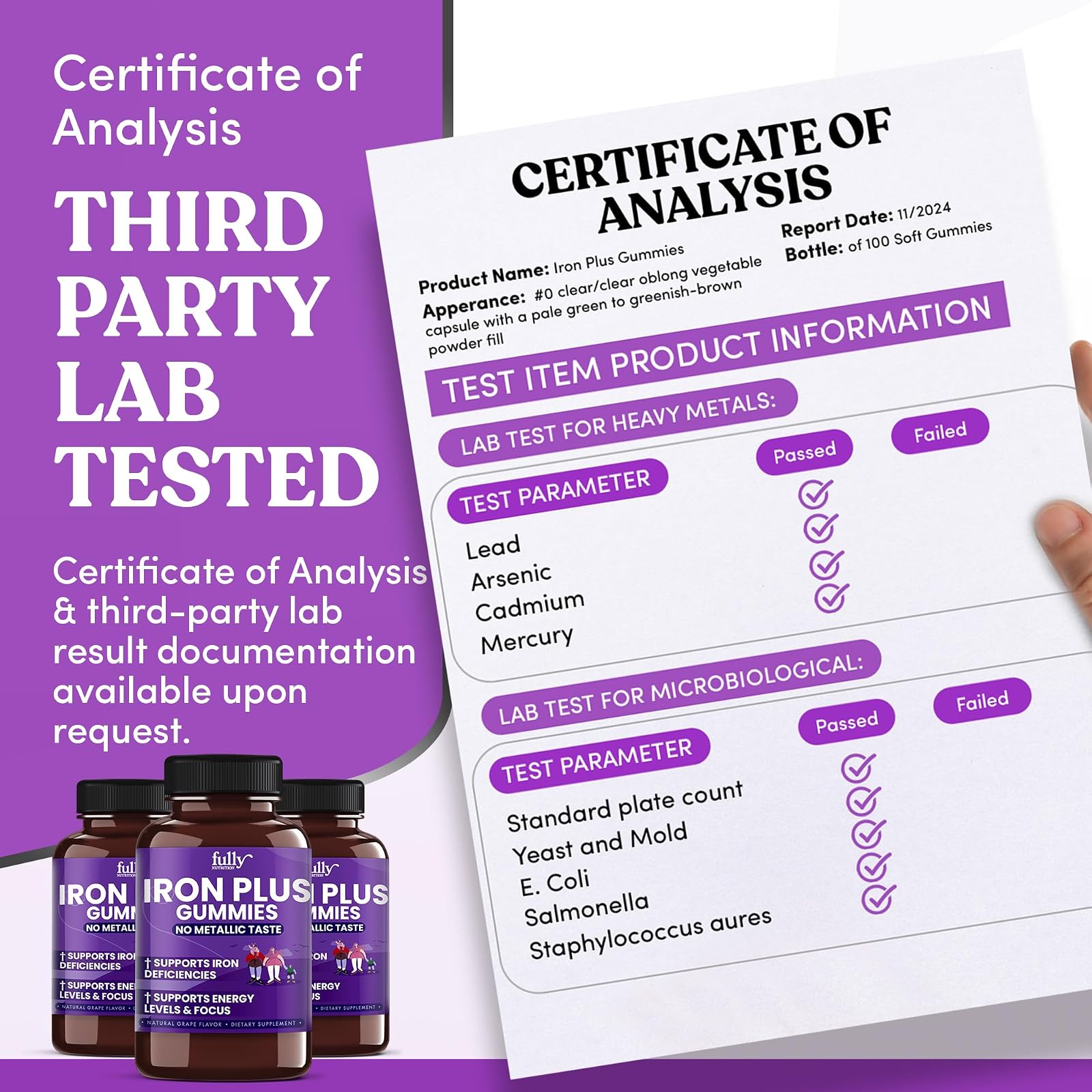 vitamin essentials iron for energy