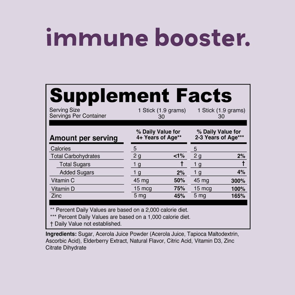 vitamin essentials kids immune formula