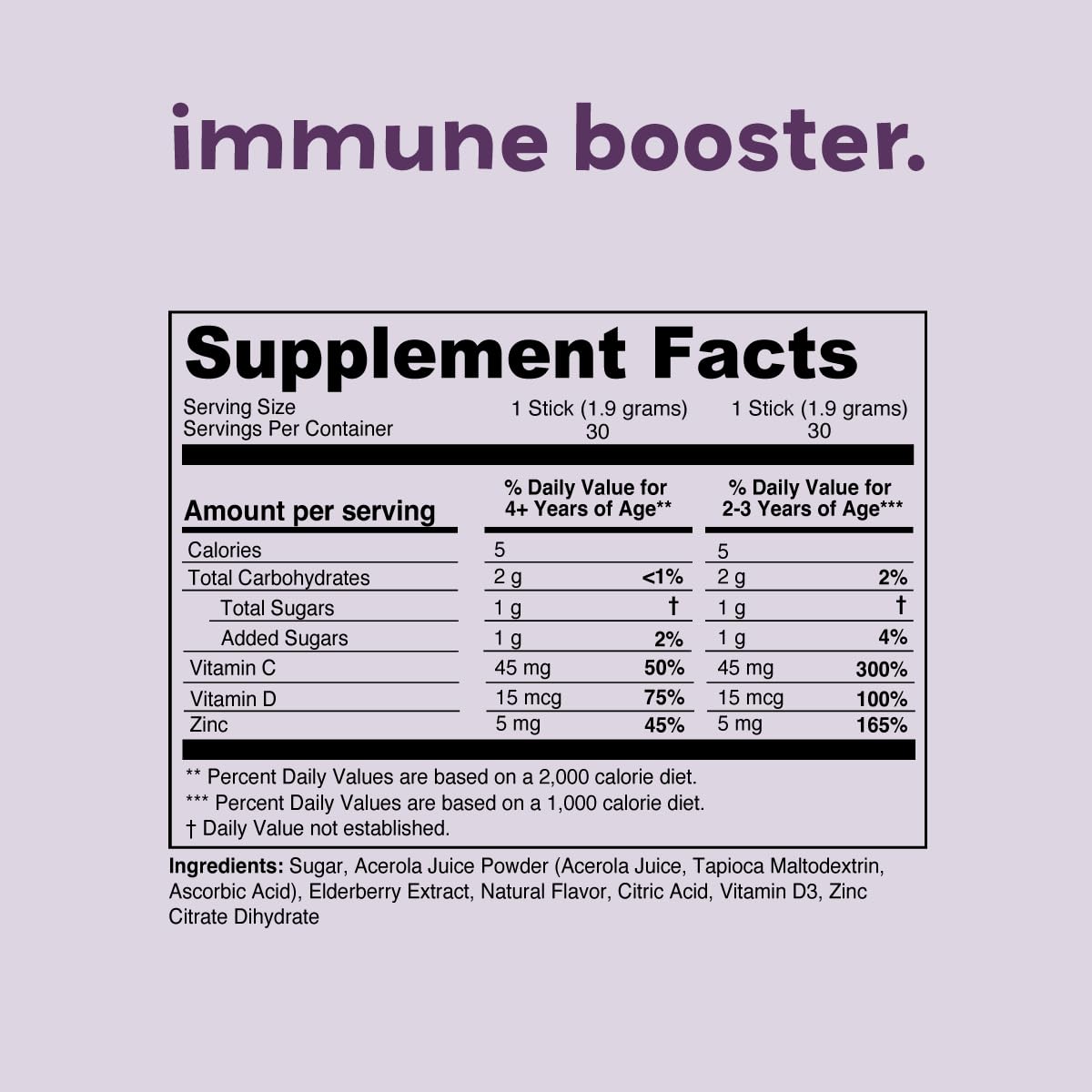 vitamin essentials kids immune formula