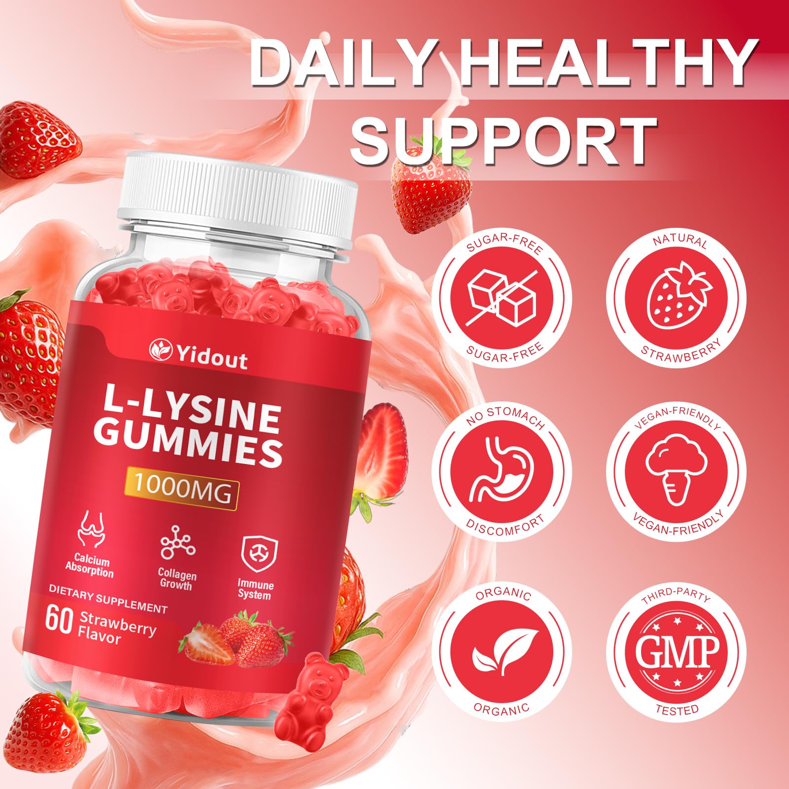 vitamin essentials l-lysine for skin health