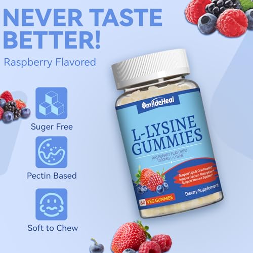 vitamin essentials l-lysine gummies