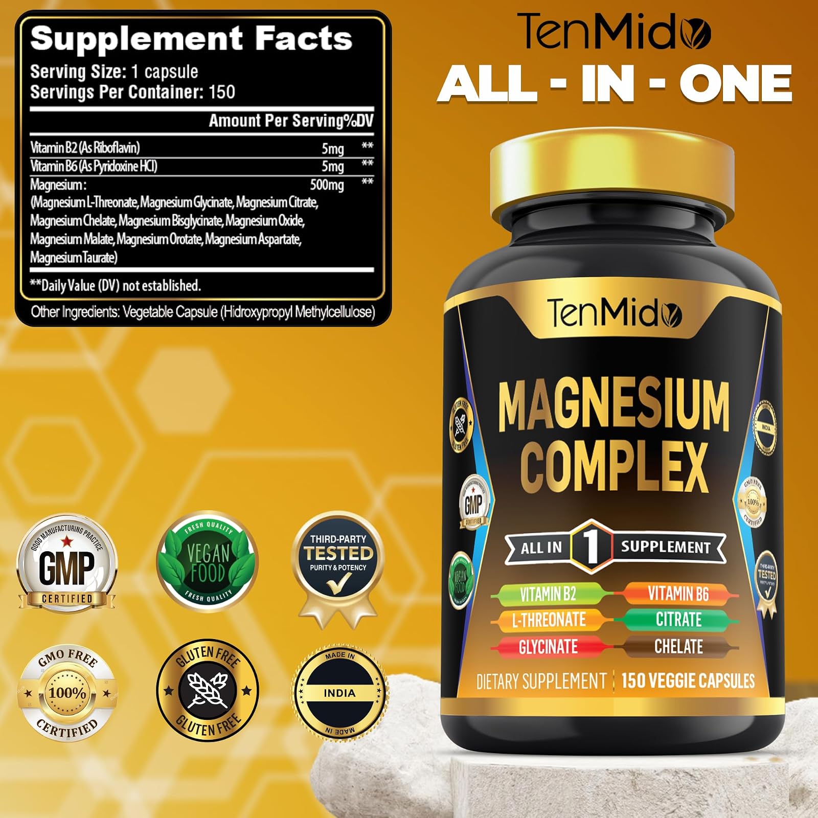 vitamin essentials magnesium capsules