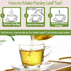 vitamin essentials parsley tea bags