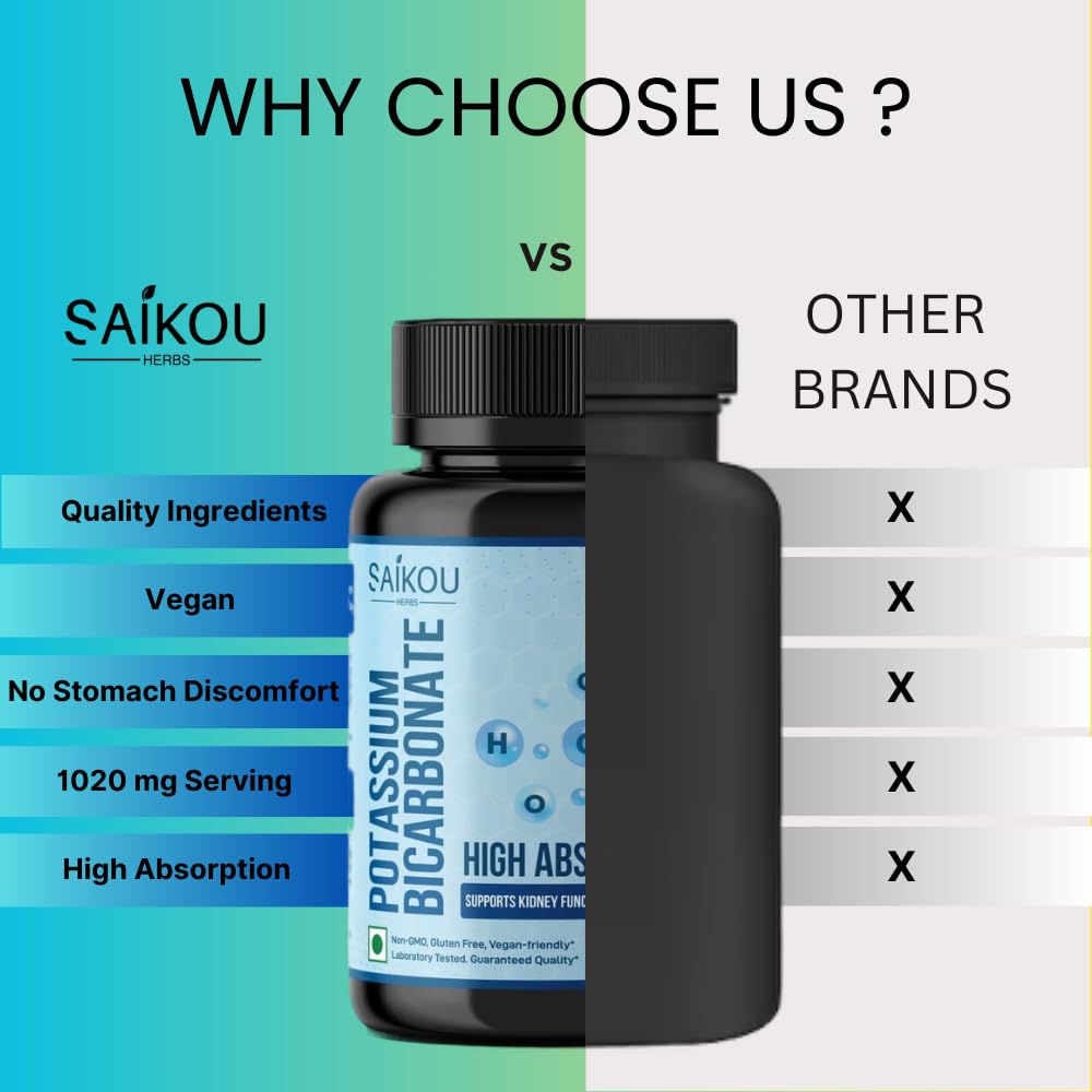 vitamin essentials potassium bicarbonate benefits