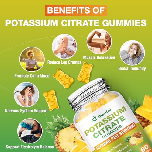 vitamin essentials potassium gummies