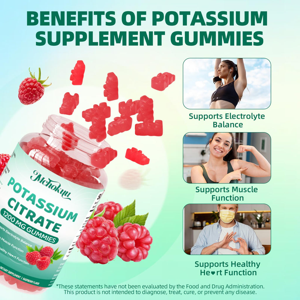 vitamin essentials potassium gummies