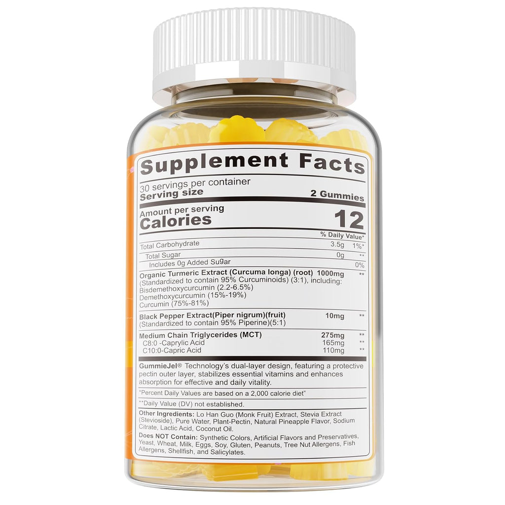 vitamin essentials turmeric curcumin gummies