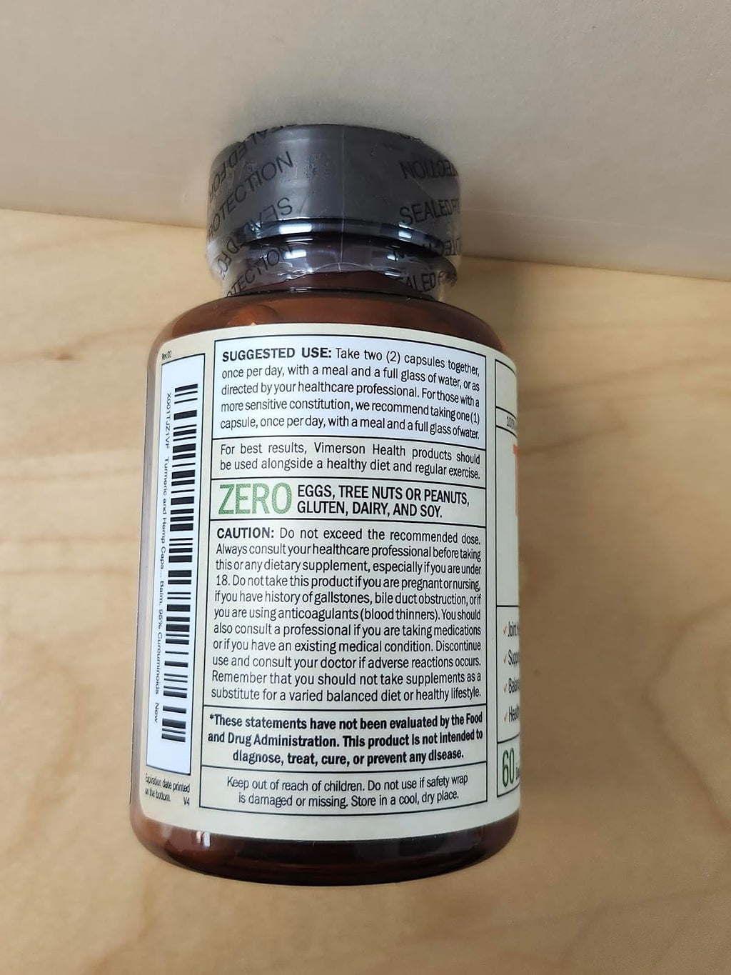 vitamin essentials turmeric supplement