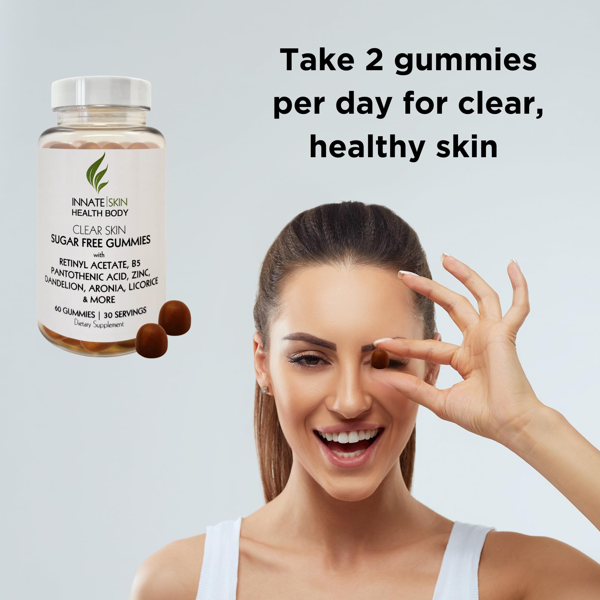 vitamin gummies for clearer skin