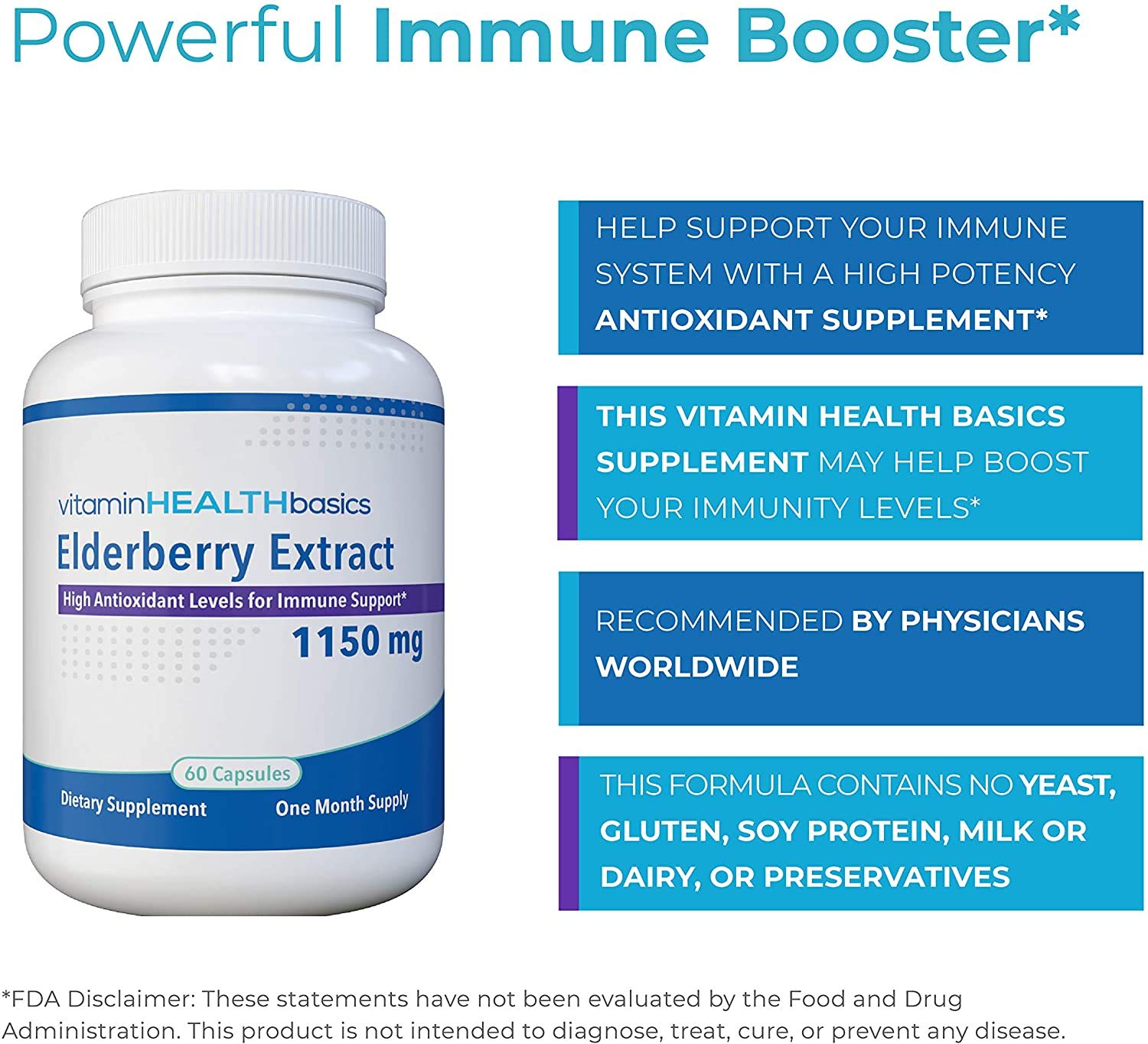Vitamin Health Basics elderberry benefits