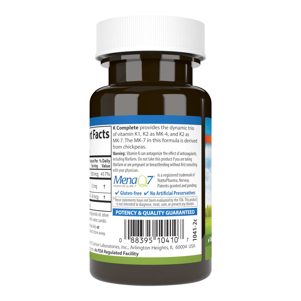 Vitamin K-1 and K2 MK-4 benefits